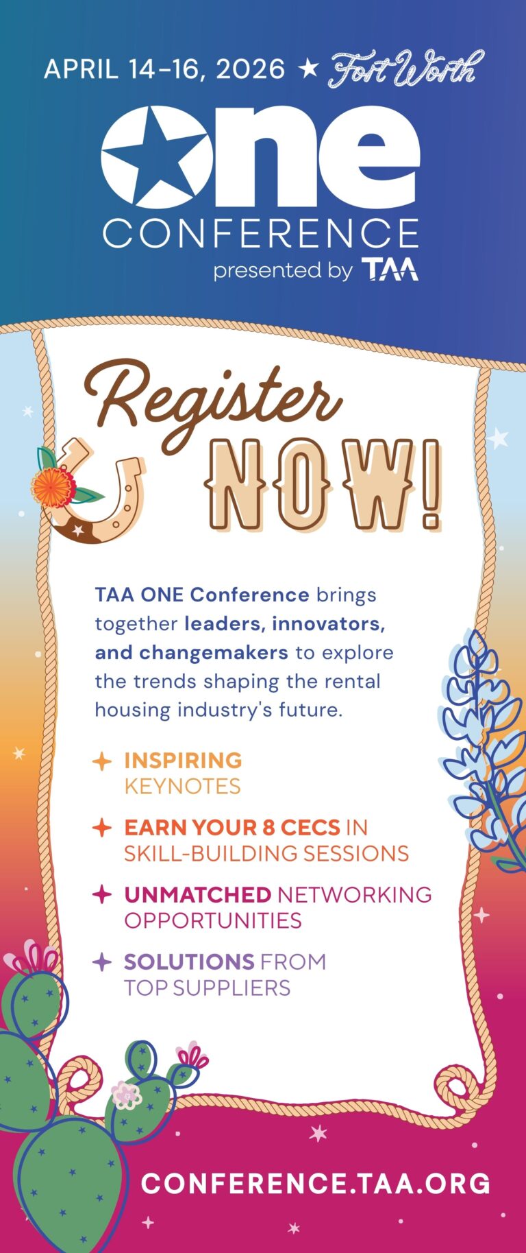2026 TAA ONE Conference Promo Kit | Texas Apartment Association